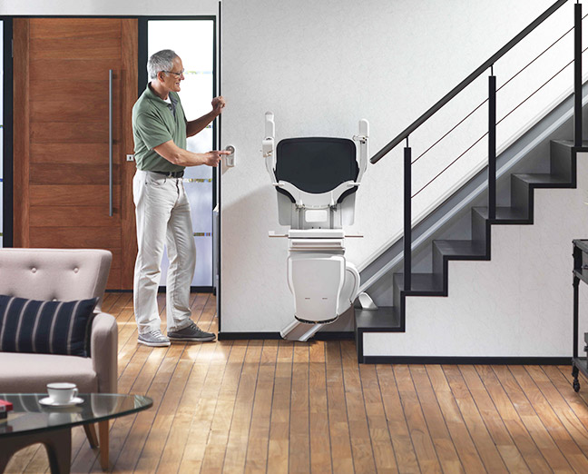 Home Chair Lift for Stairs with Safety Sensors | Stannah